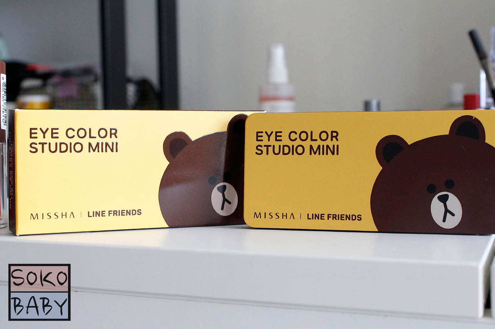 Missha X Line Character Collab – 02 Brown Brownie Palette